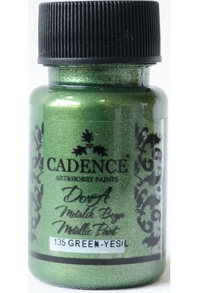 Cadence Dora Metalik Boya 135 - Yeşil 50 ml Cadence Dora Metalik Boya 135 - Yeşil 50 ml