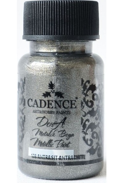 Cadence Dora Metalik Boya 138 - Antrasit 50 ml