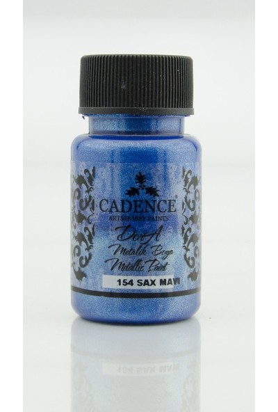 Cadence Dora Metalik Boya 154 - Sax Mavi 50 ml Cadence Dora Metalik Boya 154 - Sax Mavi 50 ml