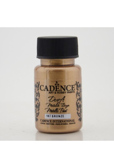 Cadence Dora Metalik Boya 167 - Bronz 50 ml Cadence Dora Metalik Boya 167 - Bronz 50 ml