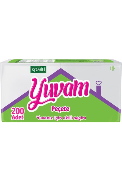 Komili Yuvam Peçete 200'lü Komili Yuvam Peçete 200'lü