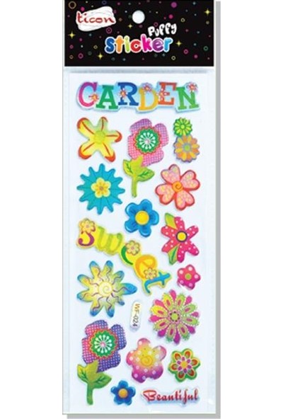 Ticon 138009 Puffy Sticker