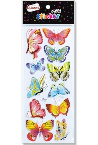 Ticon 138012 Puffy Sticker Ticon 138012 Puffy Sticker