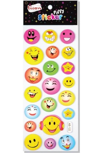 Ticon 164342 Puffy Sticker