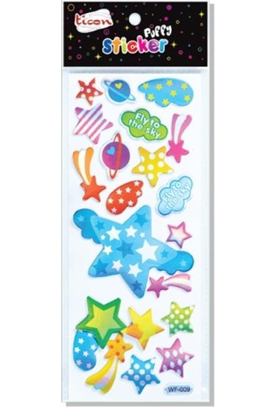 Ticon 138645 Puffy Sticker