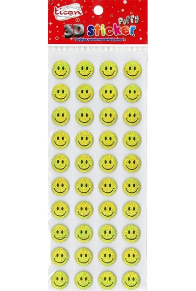 Ticon 177558 Puffy Sticker