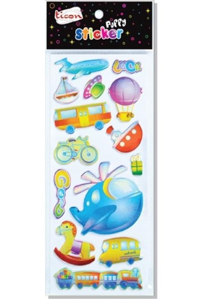 Ticon 138651 Puffy Sticker Ticon 138651 Puffy Sticker