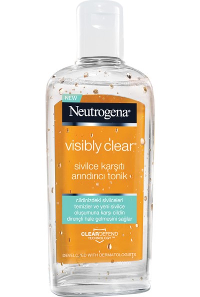 Neutrogena Visibly Clear Sivilce Karşıtı Arındırıcı Tonik 200Ml Neutrogena Visibly Clear Sivilce Karşıtı Arındırıcı Tonik 200Ml
