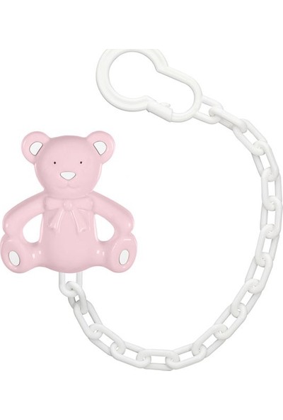 Wee Baby Figürlü Emzik Askısı Pembe / 903