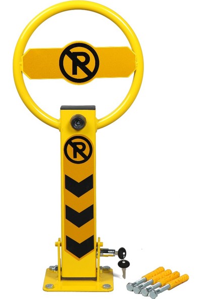 Fm Trafik Simit Tip Çift Yönlü Kilitli Yatar Bariyer (Gömme Kilitli)