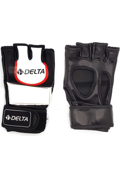 Delta 1 Çift Siyah-Beyaz MMA Eldiveni BM 1006 Delta 1 Çift Siyah-Beyaz MMA Eldiveni BM 1006
