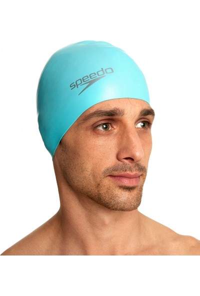 Speedo Silikon Mavi Unisex Bone Speedo Silikon Mavi Unisex Bone