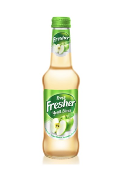Freşa Fresher Yeşil Elmalı Multi Vitaminli Maden Suyu 250 ml Cam 24 Adet Freşa Fresher Yeşil Elmalı Multi Vitaminli Maden Suyu 250 ml Cam 24 Adet
