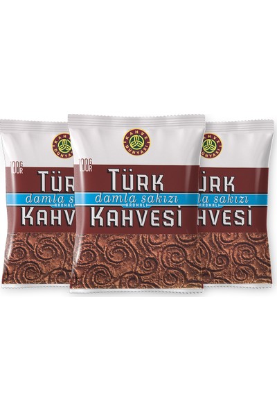 Kahve Dünyası Damla Sakızlı Türk Kahvesi 100 gr 3'lü Paket Kahve Dünyası Damla Sakızlı Türk Kahvesi 100 gr 3'lü Paket