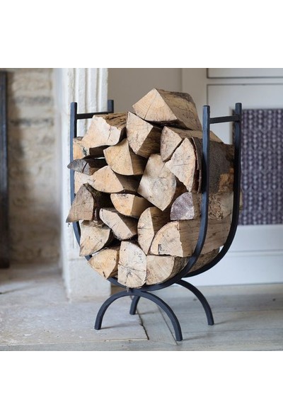 Özşen Dekoratif Metal Şömine Odunluğu