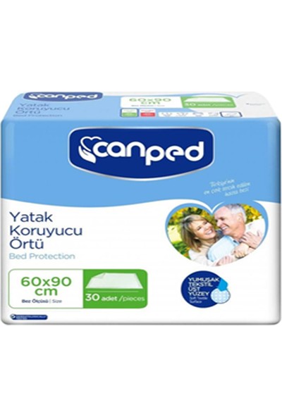 Canped 60X90 Cm Yatak Koruyucu Örtü 30'Lu Canped 60X90 Cm Yatak Koruyucu Örtü 30'Lu
