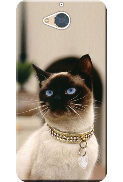 Kılıf Merkezi Casper Via A1 Kılıf Silikon Baskılı Kedi Resim STK:471