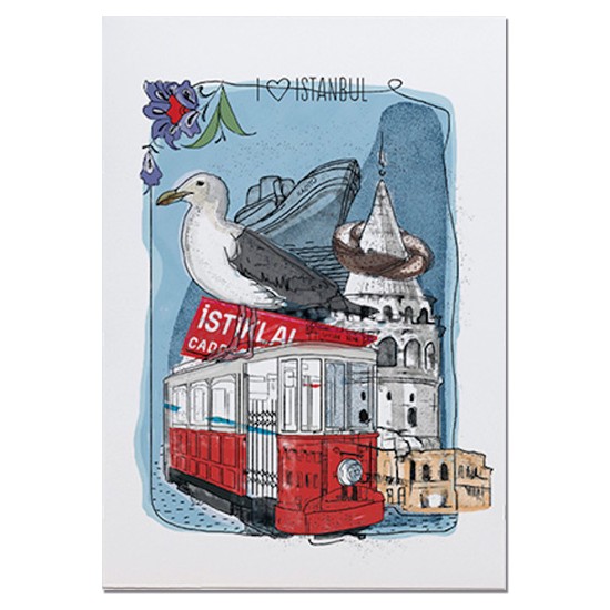 Pulp İstanbul Temalı Kartpostal Fiyatı - Taksit Seçenekleri