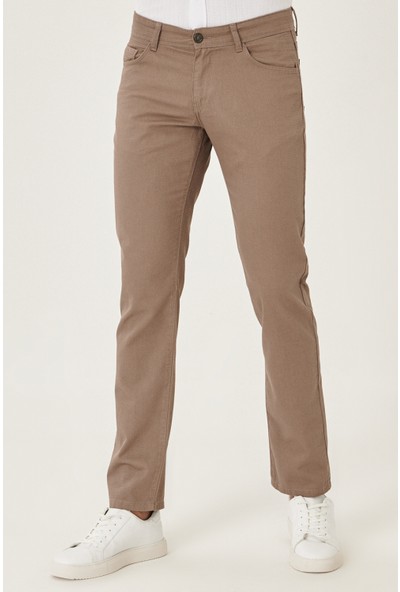 AC&Co / Altınyıldız Classics Kanvas Slim Fit Dar Kesim %100 Koton 5 Cep Pantolon AC&Co / Altınyıldız Classics Kanvas Slim Fit Dar Kesim %100 Koton 5 Cep Pantolon