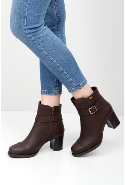 Gönderi(R) Yuvarlak Burun Kauçuk Taban Topuklu Tokalı Kadın Günlük Bot 2042 Gönderi(R) Yuvarlak Burun Kauçuk Taban Topuklu Tokalı Kadın Günlük Bot 2042