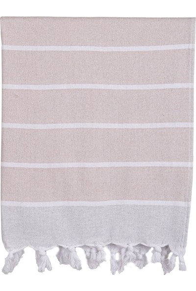 Depomaxx 90X160 Bej Plaj Havlusu