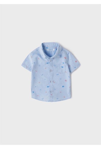 Mayoral Erkek Bebek Gömlek Kısakol Mayoral Erkek Bebek Gömlek Kısakol