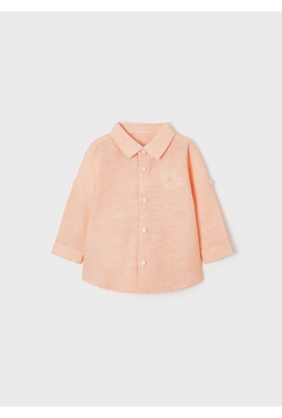 Mayoral Erkek Bebek Keten Gömlek