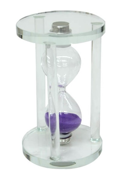 Ascellus Cam Kum Saati - Mor