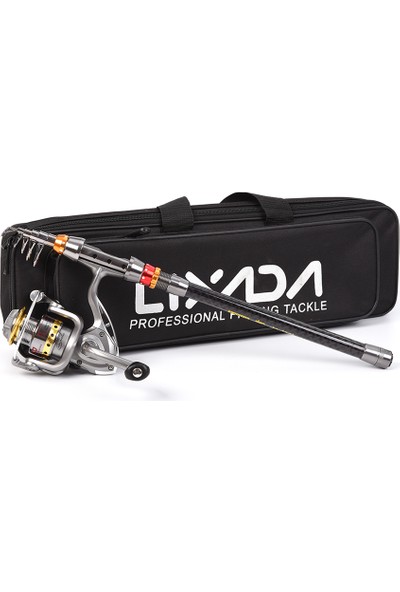 Top Sport Lixada Teleskopik Olta ve Makara Combo Tam Kiti Karbon Top Sport Lixada Teleskopik Olta ve Makara Combo Tam Kiti Karbon