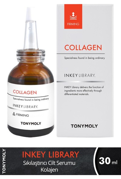 Tonymoly Cilt Serumu Inkey Library Sıkılaştırıcı Beysleyici Kolajen Cilt Bakımı 30ml Tonymoly Cilt Serumu Inkey Library Sıkılaştırıcı Beysleyici Kolajen Cilt Bakımı 30ml