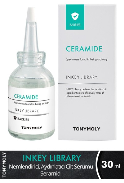 Tonymoly Cilt Serumu Inkey Library Nemlendirici Aydınlatıcı Seramid Cilt Bakımı 30ml Tonymoly Cilt Serumu Inkey Library Nemlendirici Aydınlatıcı Seramid Cilt Bakımı 30ml
