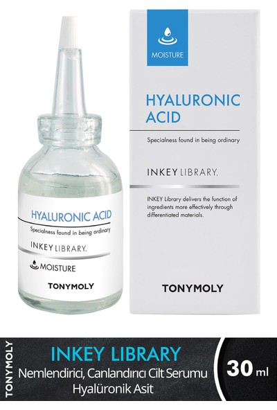 Tonymoly Cilt Serumu Inkey Library Nemlendirici Canlandırıcı Hyalüronik Asit Cilt Bakımı 30ml Tonymoly Cilt Serumu Inkey Library Nemlendirici Canlandırıcı Hyalüronik Asit Cilt Bakımı 30ml