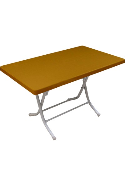 Romanoset Plastik Romanoset 70X120 cm Metal Ayaklı Plastik Katlanır Teak Bahçe ve Balkon Masası Romanoset Plastik Romanoset 70X120 cm Metal Ayaklı Plastik Katlanır Teak Bahçe ve Balkon Masası