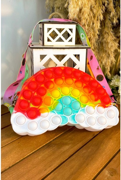 Şubu Tasarım Pop It Çift Taraflı Askılı Çanta Kırmızı SBT630 Şubu Tasarım Pop It Çift Taraflı Askılı Çanta Kırmızı SBT630