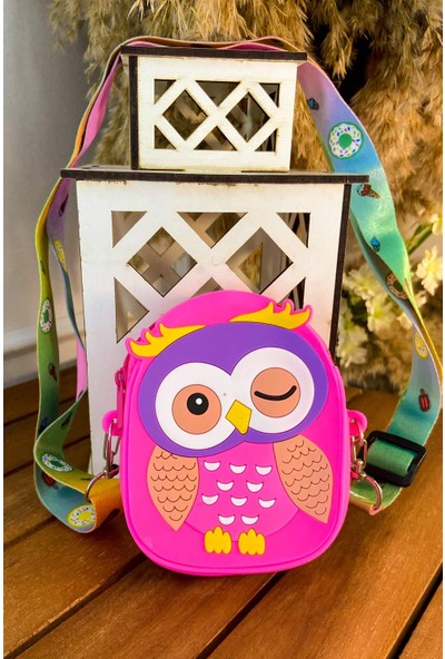 Şubu Tasarım Baykuş Figürlü Kız Çocuk Çanta Fuşya SBT632 Şubu Tasarım Baykuş Figürlü Kız Çocuk Çanta Fuşya SBT632