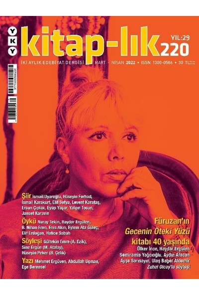 Kitap-lık 220 / Mart - Nisan 2022