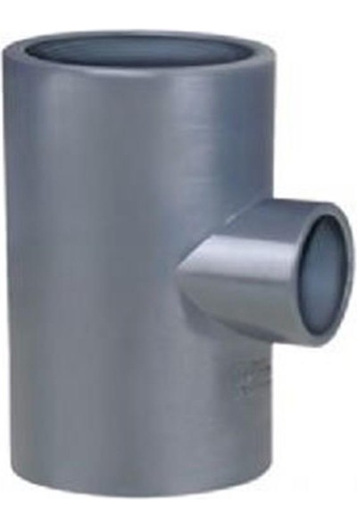 Pimtaş 140-110 mm Pvc Inegal Te