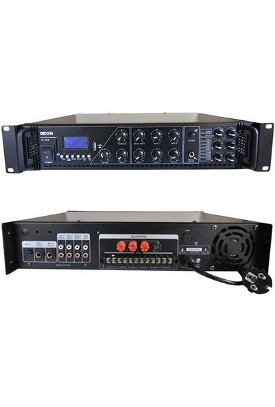 Dexun D-300--120-250 W-Bt-Usb-Trafolu 6 Bölgeli Anfi Dexun D-300--120-250 W-Bt-Usb-Trafolu 6 Bölgeli Anfi