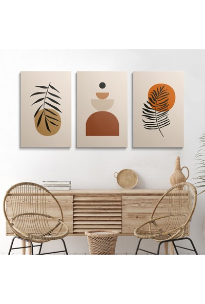 Kanvas Duvar Tablosu 3 Lü Canvas Duvar Seti