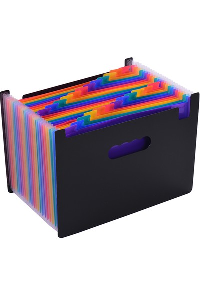 Shopfocus 24 Cepli Dosya Klasörü Düzenleyici Genişleyen Dosya (Yurt Dışından)