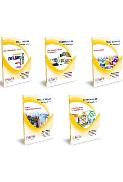 AÖF Halkla Ilişkiler ve Reklamcılık 4 Sınıf 8 Yarıyıl Bahar Dönemi Konu Anlatımlı Soru Bankası