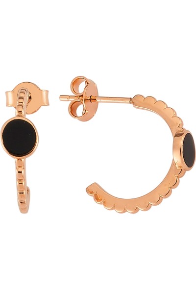 Favori Daıre Fıgürlü Halka Küpe