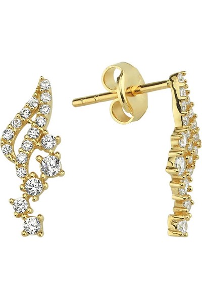 Favori Altın Nişan Seti Küpesi