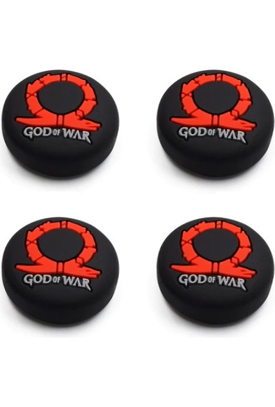 Cafele Desenli Sony Ps5/ps4/ps3 Analog Koruyucu Silikon Pad-God Of War
