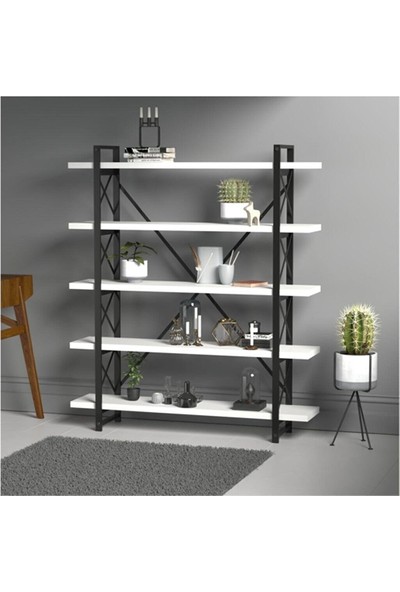 Castello Elbasan Profil Kitaplık Beyaz