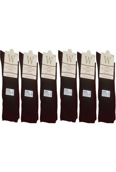 Mercha Bell Warmen 6'lı Paket Siyah Lastiksiz Dikişsiz Diyabet Çorabı Mercha Bell Warmen 6'lı Paket Siyah Lastiksiz Dikişsiz Diyabet Çorabı