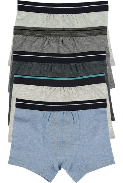 Donella 5'li Renkli Erkek Çocuk Boxer - 8072