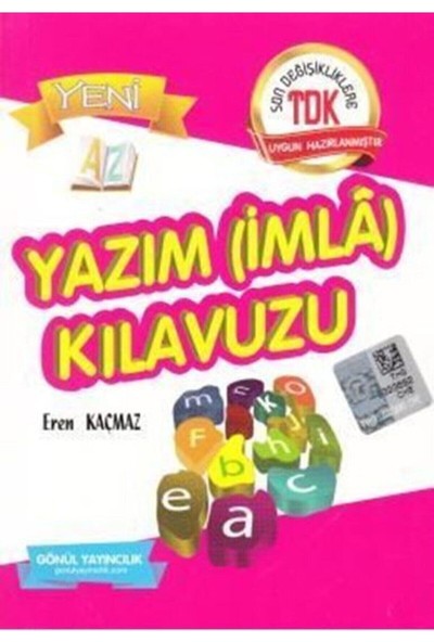 Gönül Yayıncılık Yazım İmla Klavuzu
