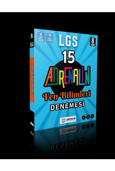 Adrenalin Yayınları 8. Sınıf Fen Bil. 15 Branş Denemesi Adrenalin Yayınları 8. Sınıf Fen Bil. 15 Branş Denemesi
