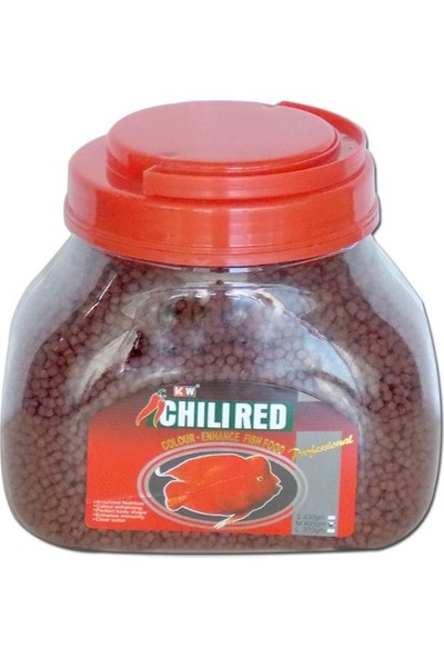 Kw Chili Red Renklendirici Balık Yemi 400 gr Kw Chili Red Renklendirici Balık Yemi 400 gr